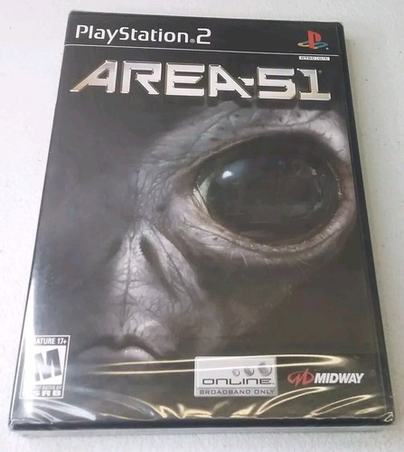 AREA 51 (PLAYSTATION 2, PS2 2005) FACTORY SELAED! RARE! MINT BLACK ...