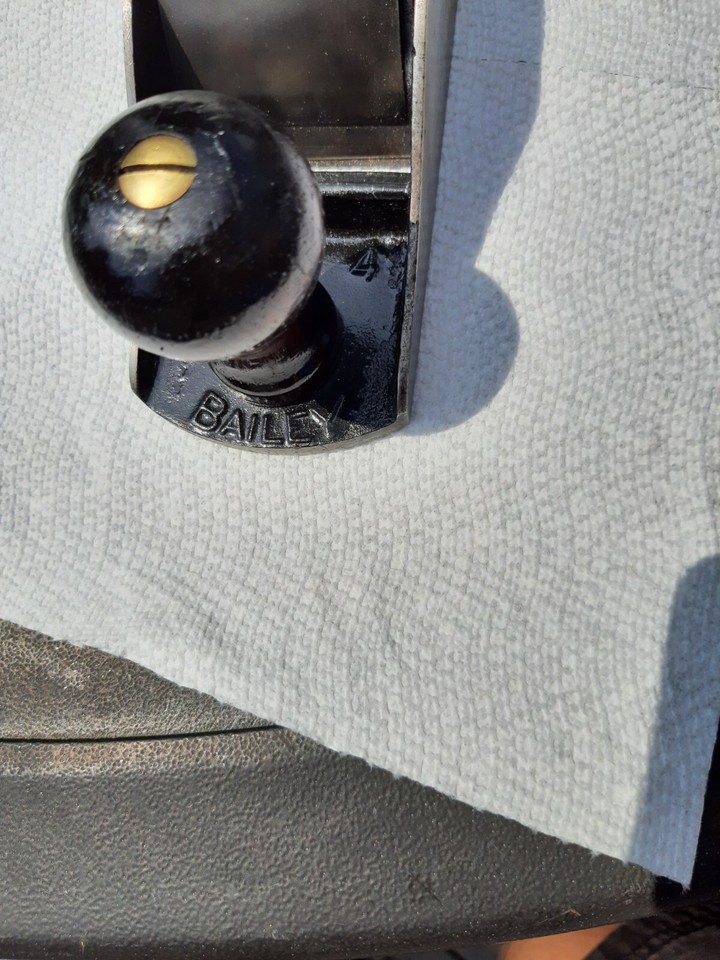 BEAUTIFUL VINTAGE BAILEY No. 4 PLANE TRIPLE PATENT DATES 1902 and 1910 ...