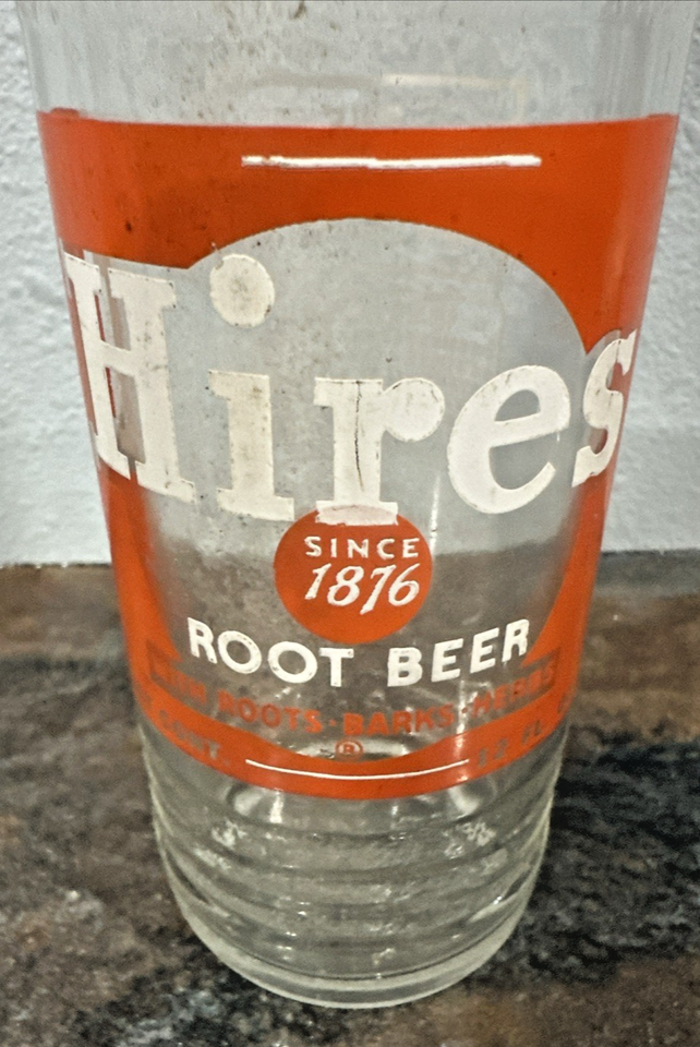 Vintage Hires Root Beer Bottle – 12 oz Bubble Top – Dated 7/63 ...