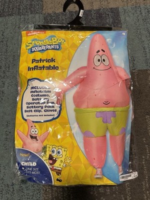 Patrick Star SpongeBob Spirit Halloween Child Inflatable Costume One ...