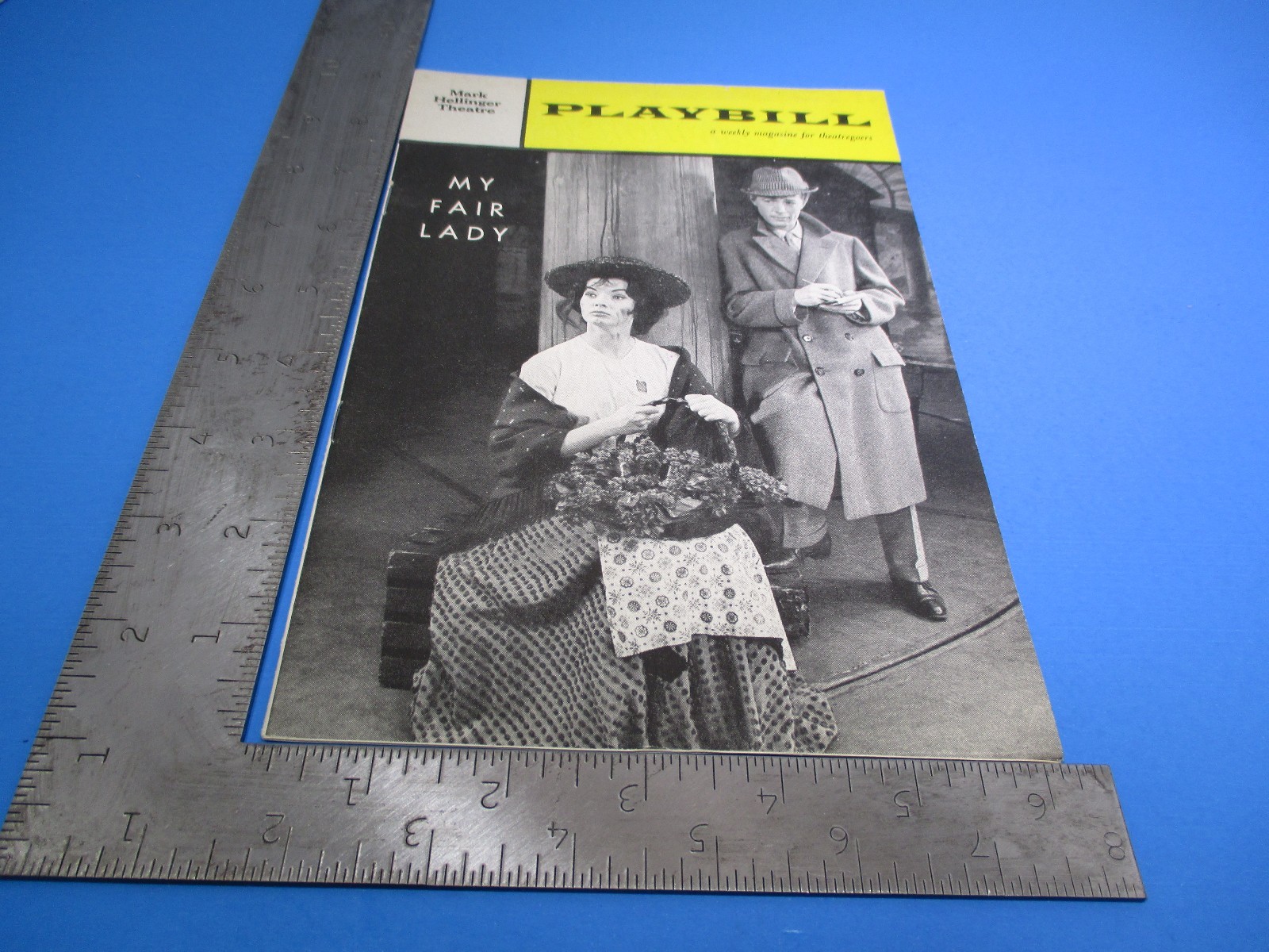 Playbill Mark Hellinger Theatre My Fair Lady Michael Allinson Margot ...