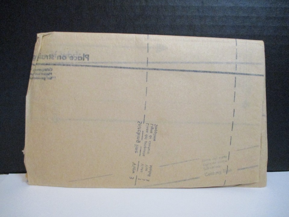 Simplicity Pattern 1087 Misses Flared Gore Skirt Size Waist 28" Hip 37 ...