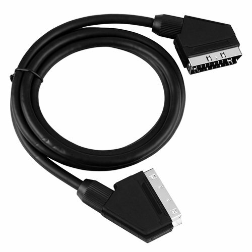 Scart Lead 21 Pin Scart To 21 Pin Scart 1 5m Lead Scart Cable Tv Video