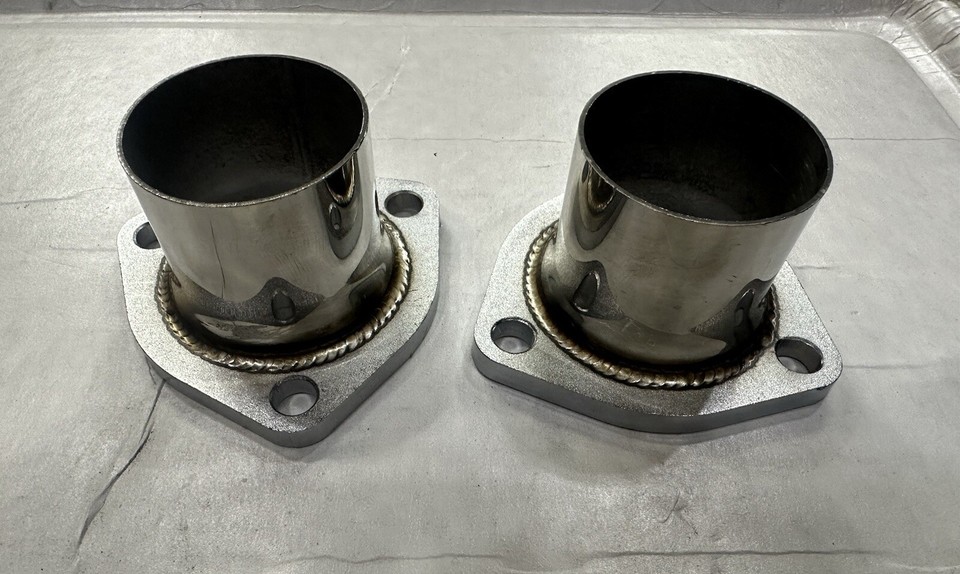 Stainless Header Collector 3-Bolt Flanged REDUCER KIT 2.5" to 2.25" | eBay