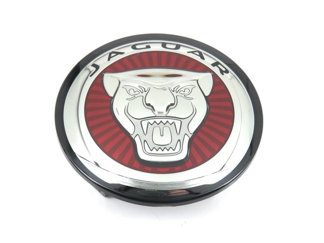 Genuine JAGUAR GROWLER GRILLE RED BADGE Emblem For i-Pace E-Pace XE ...