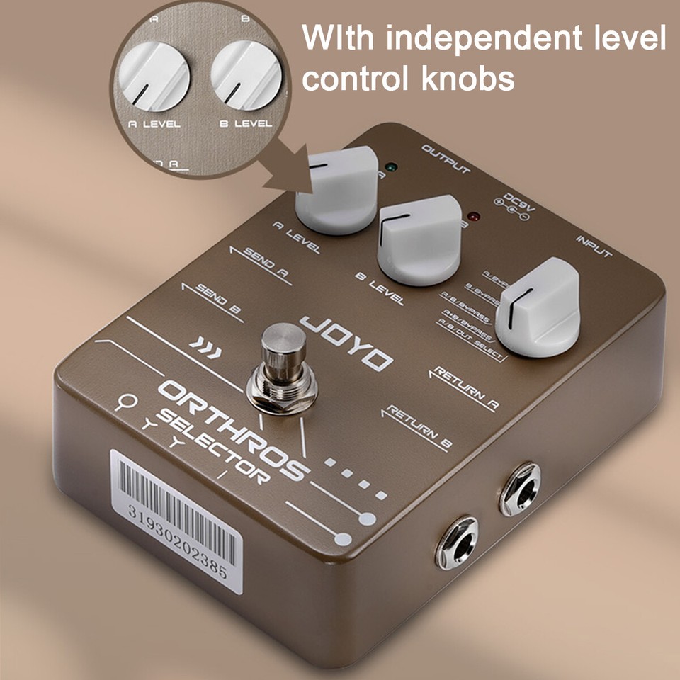 JOYO Loop Guitar Effect Pedal 6 Looping Modes 2 Line Loop JF-24 ...