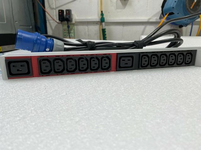 Minkels 800.1243 1 Phase 2xC16 12xC13 2xC19 PDU Power Strip 32A 250V ...