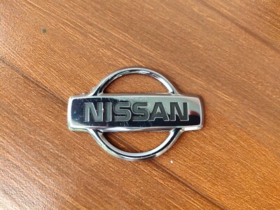 NISSAN Emblem fit Nissan Skyline Trunk Lid Emblem Badge R34 GTR Genuine ...
