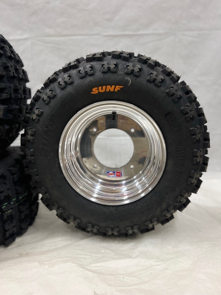 DWT Sunf A027 Wheels Tires 23x8-11 Front 20x11-9 Rear Honda ATC 200X ...