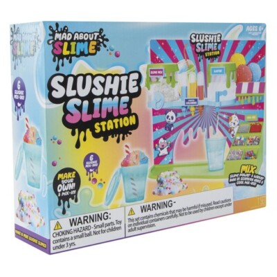 Slime Station Kit for Boys Girls, DIY Slime Making Your Own Slushie ...
