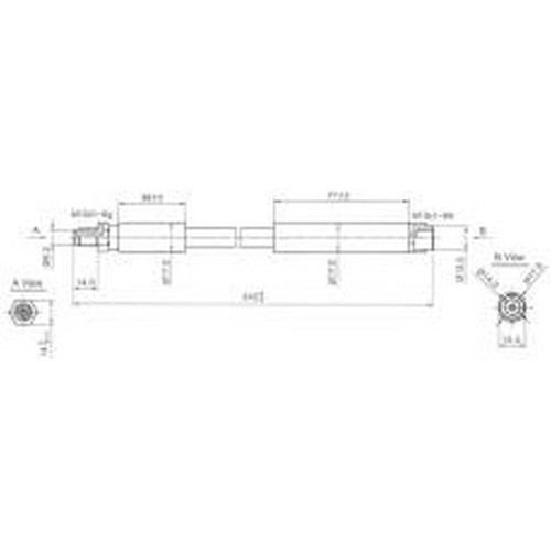 New PROTEX Hydraulic Hose - Front For Mercedes Benz A140 2000-2004 ...