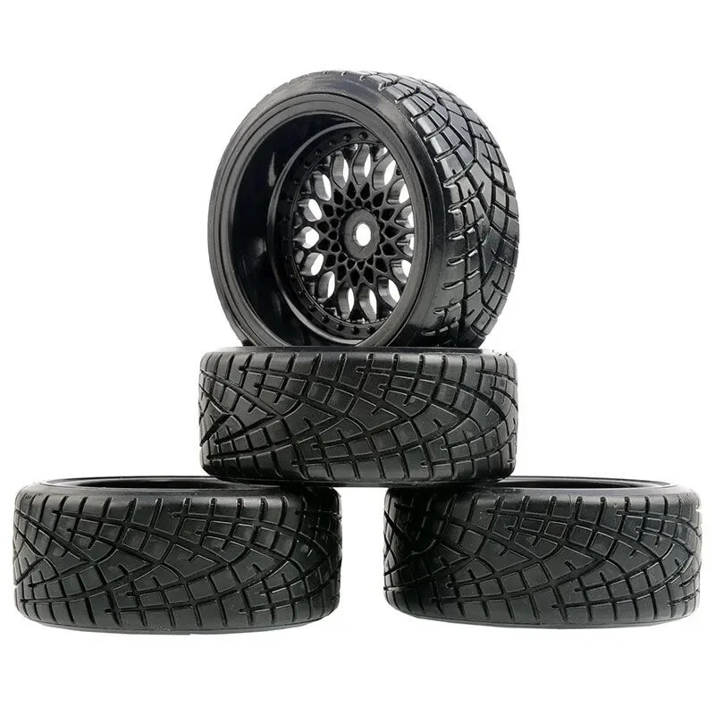 1:10 RC Drift Wheels 12mm Hex Drift Wheels and Tires for HSP Redcat HPI ...
