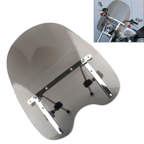 Motorcycle 17"x19" Windscreen Windshield For Yamaha Cruisers ...