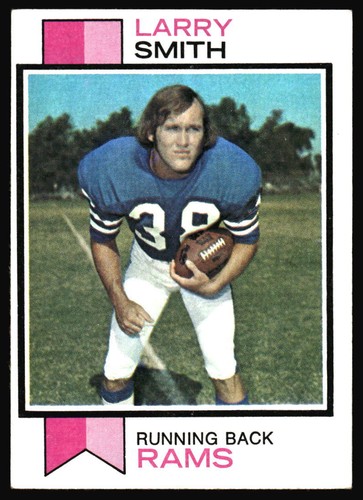 1973 Topps Larry Smith Rookie #504 Los Angeles Rams | eBay