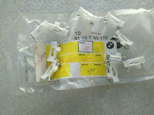 BMW ORIGINAL NEW 1pcs* Clips Bottom Left E90 E91 51137145110 | eBay