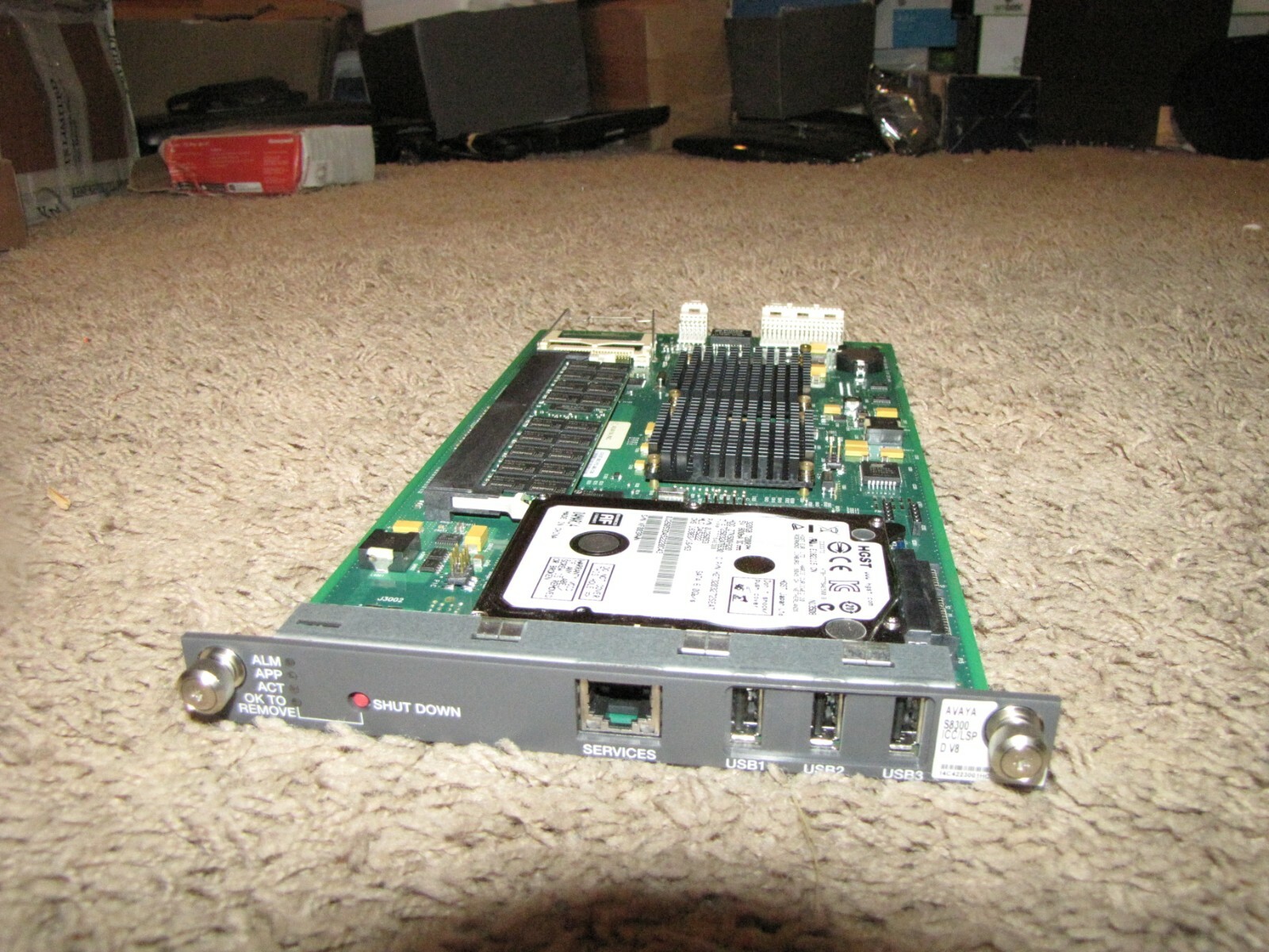 AVAYA S8300 ICC/LSP D V8 700447675 Media Server Card | eBay