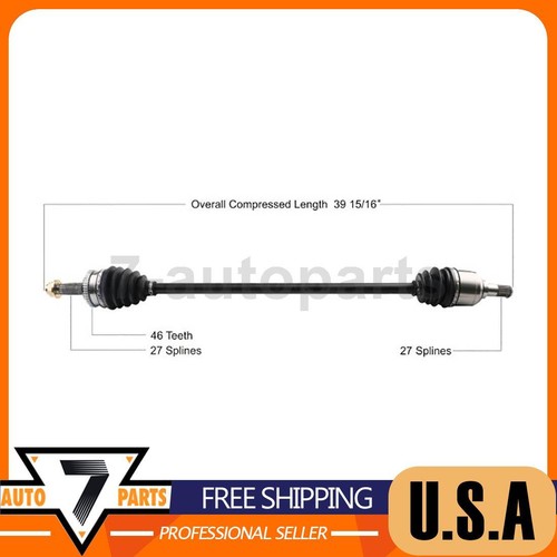 Front Passenger Side CV Axle Shaft CV Joint For Hyundai Veloster 2017 ...