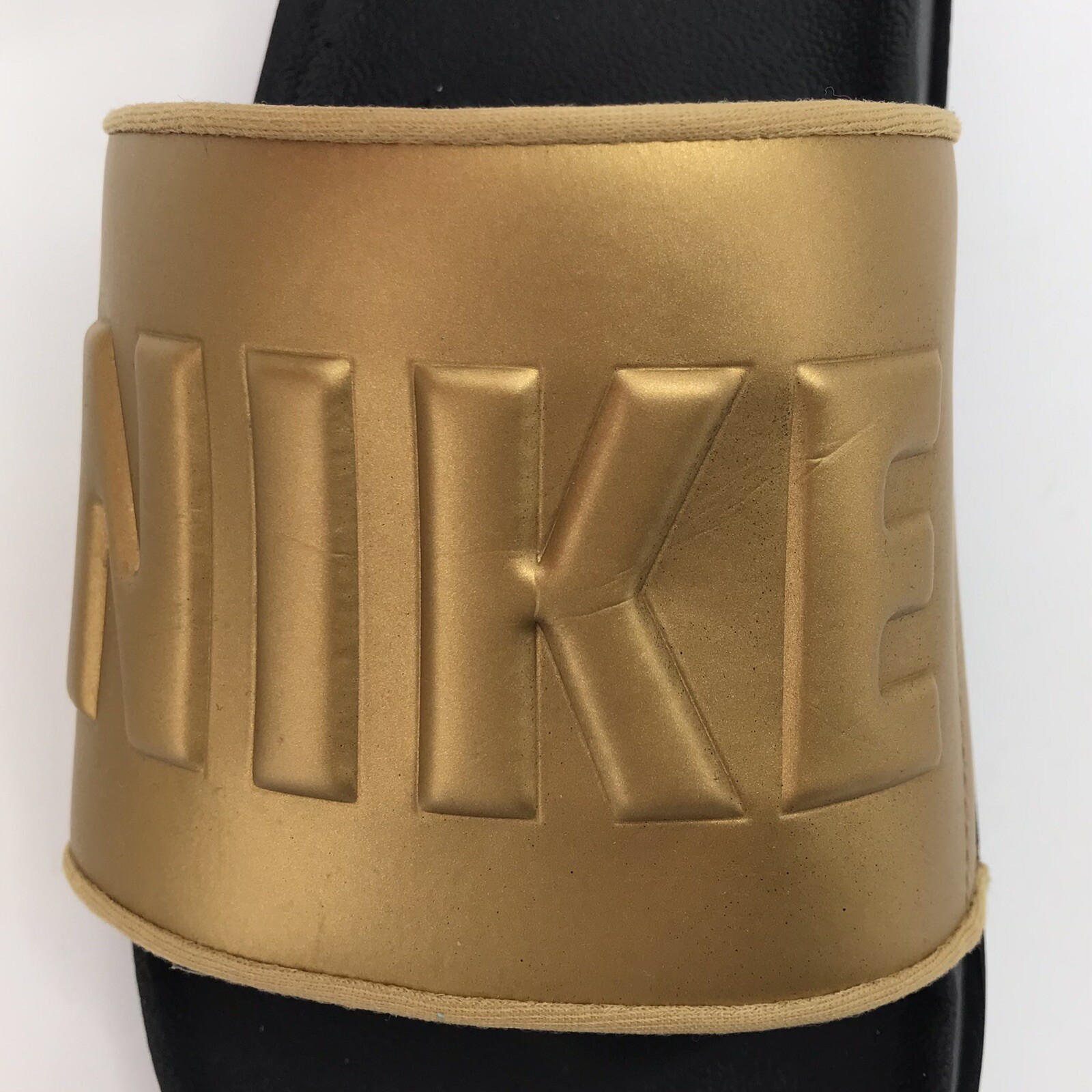 Nike Offcourt Sandals Golden Gold Black Slides Revive… - Gem