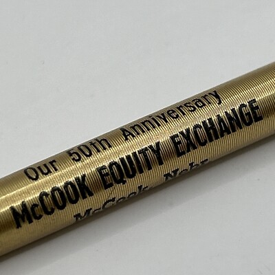 VTG Ballpoint Pen McCook Equity Exchange 50th Anniversary McCook NE | eBay