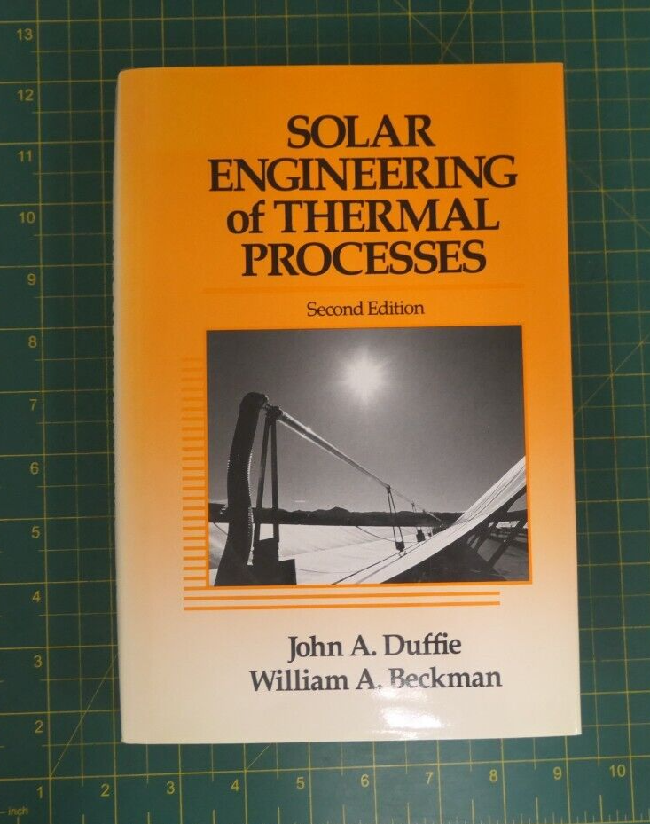 Solar Engineering Of Thermal Processes