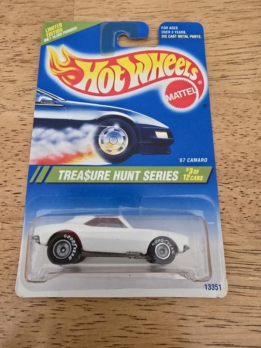 1995 Hot Wheels Treasure Hunt COMPLETE Set #1-12 w/Brand New Protector ...