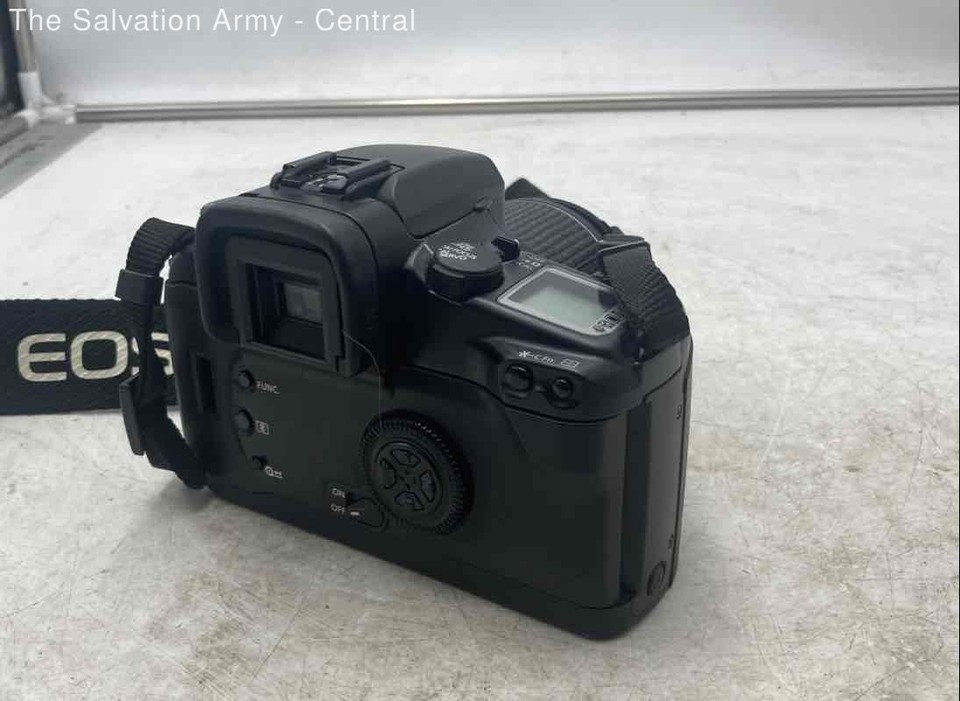 Canon EOS Elan 7E Black Modern Auto Focus 28-90mm SLR Film Camera | eBay