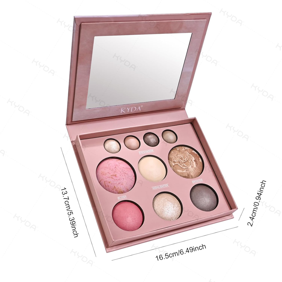 Best of the Baked Makeup Palette, 10 Colors Full Size Baked Palette ...