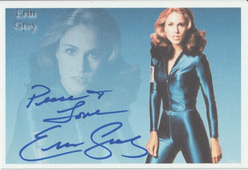 ERIN GRAY Hand Signed Autograph 4X6 Photo - ACTRESS - BUCK ROGERS 25TH ...