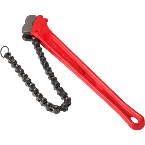 VEVOR 36" Pipe Chain Wrench Steel Ratcheting Wrench 30" Chain 7.5 ...