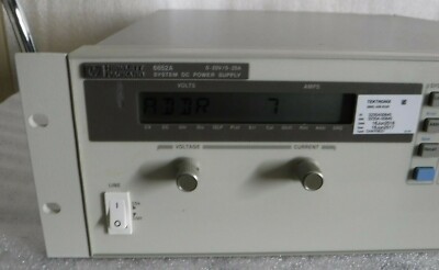 HP SYSTEM DC POWER SUPPLY 6652A | eBay