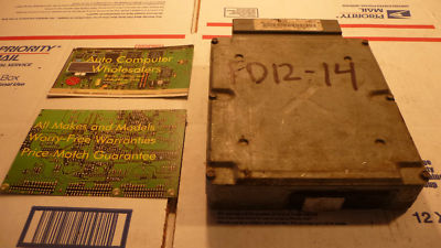 FD12-14 WARRANTY OEM 99 00 Windstar 3.8 Engine Control Computer Brain ...