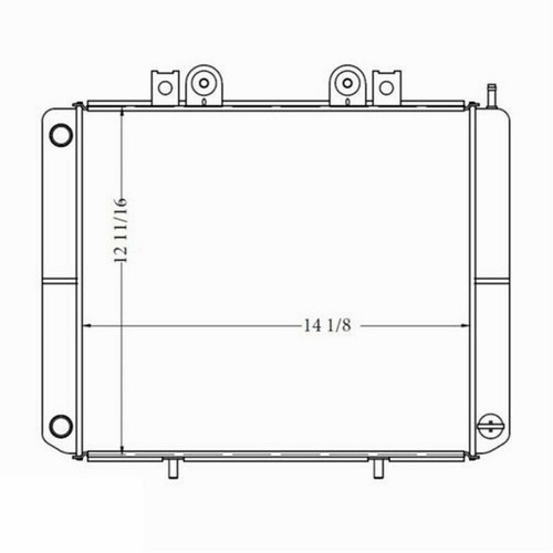 Radiator For 2002-2005 Polaris Sportsman 700 600 Twin 1240103 1240534 ...