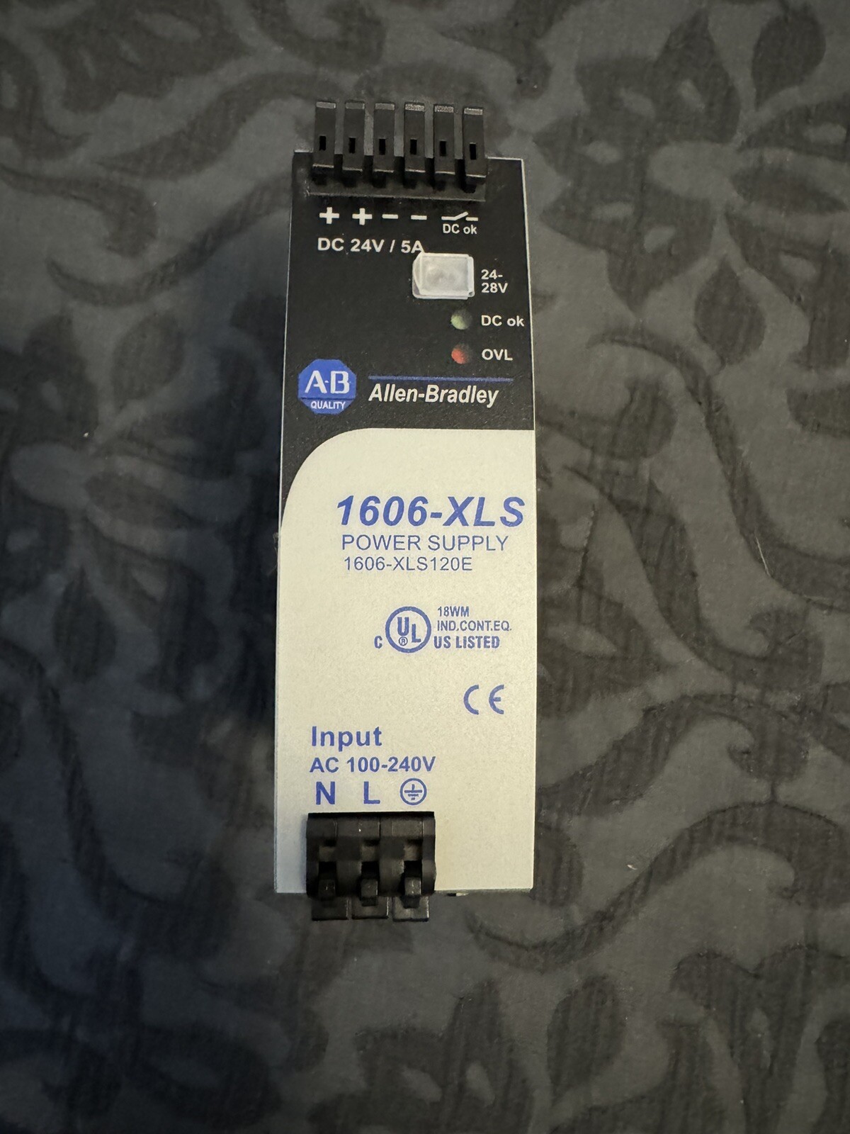 Allen-Bradley 1606 XLS DC Power Supply 24V/5A - (1606-XLS120E) | eBay