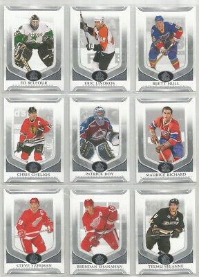2020-21 SP Signature Edition Legends Hockey BASE/SPs Cards (#1-100) U ...