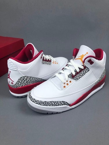 Men's Basketball Shoes Mid-Top Jordan Air Jordan 3 Retro "Cardinal Red ...