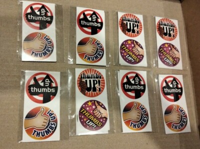 Thumbs up Stickers For Party Loot Treat Bag Filler student rewards X 48 ...