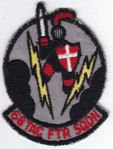 Original V/N Era USAF 68th Tactical Fighter Squadron Patch -Twill | eBay