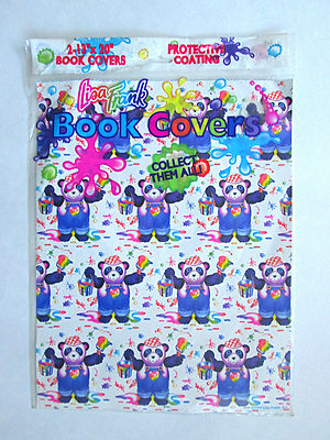 New 2-Pack NIP vintage 1989 Lisa Frank book covers wild panda koala 13 ...