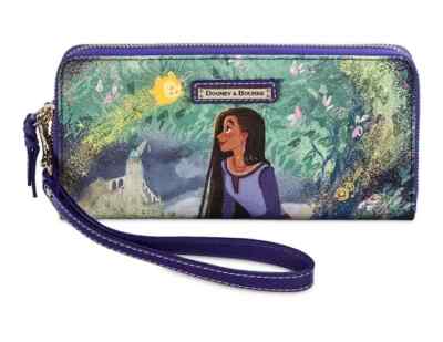 2024 Disney Parks Dooney & Bourke Asha Wish Wallet Wristlet NEW #CR T54 ...