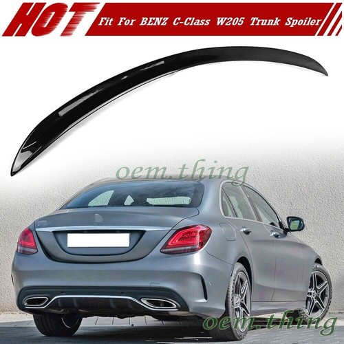 2021 Fit FOR Mercedes Benz C-Class W205 4D Sedan Trunk Spoiler C300 ...