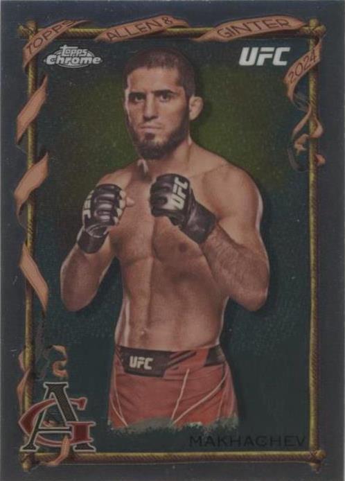 2024 Topps Chrome UFC - Allen and Ginter Islam Makhachev #AAG-11 for ...