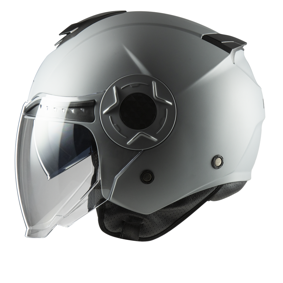 MPH DJ Casco Moto Jet ECE 22.06 Calotta ABS Leggero Comodo City Scooter ...