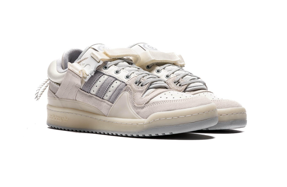 Adidas Bad Bunny Forum HQ2153 Cloud Benito Chalk White Men's Sneakers ...