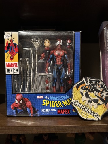 MAFEX Spider-Man 108 Comic Paint Cell Shaded Marvel Avengers Figure | eBay
