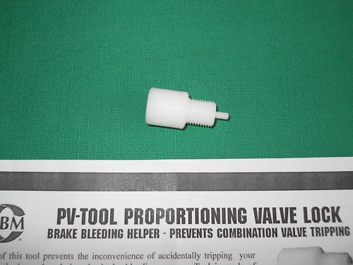COMBINATION / PROPORTIONING VALVE - LOCK TOOL - keeps valve in center ...