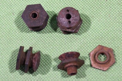 (4) German WWII Luftwaffe Paratrooper Fallschirmjager Helmet Bolts | eBay