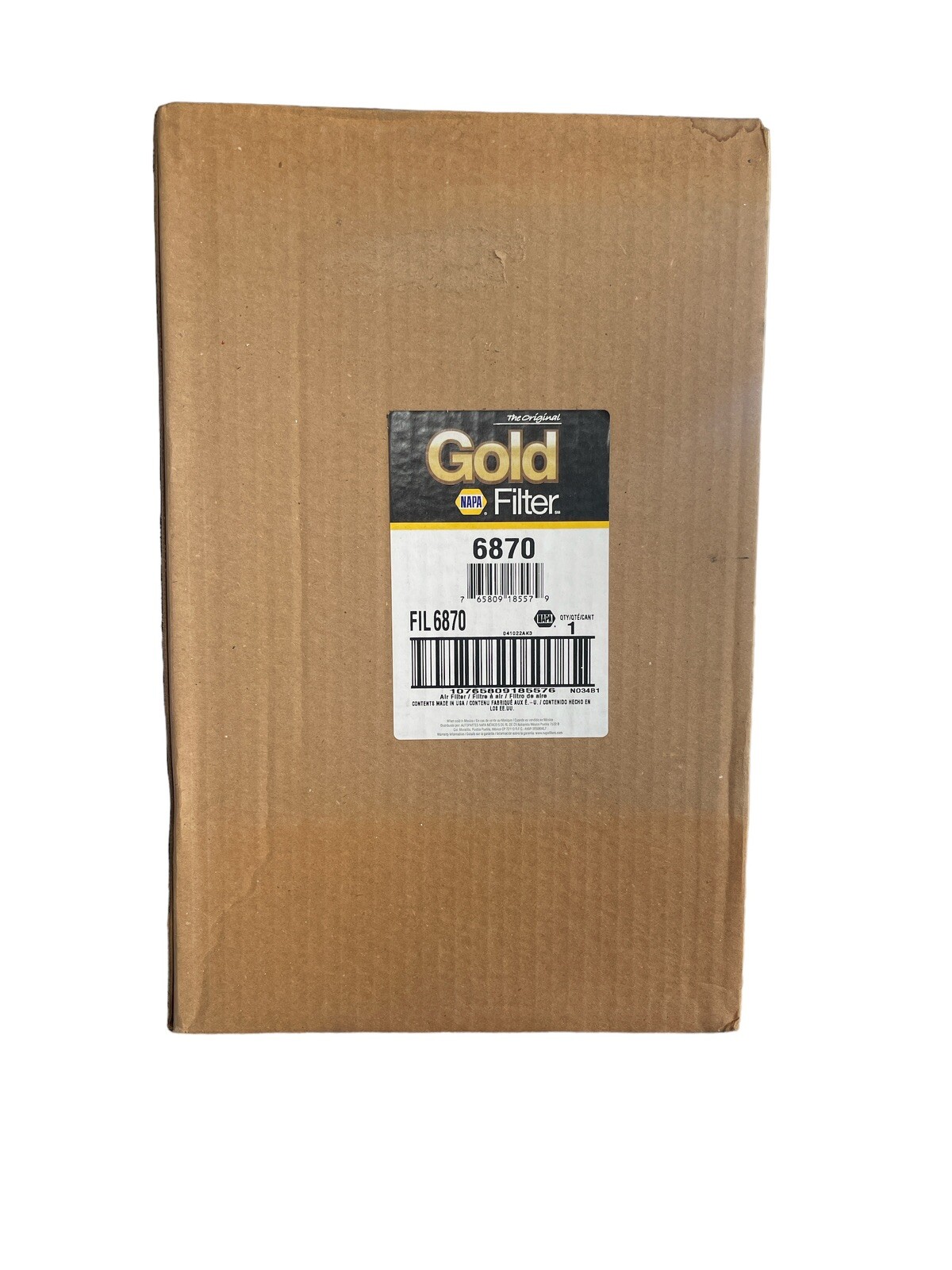 NAPA 6870 - Air filter cross reference