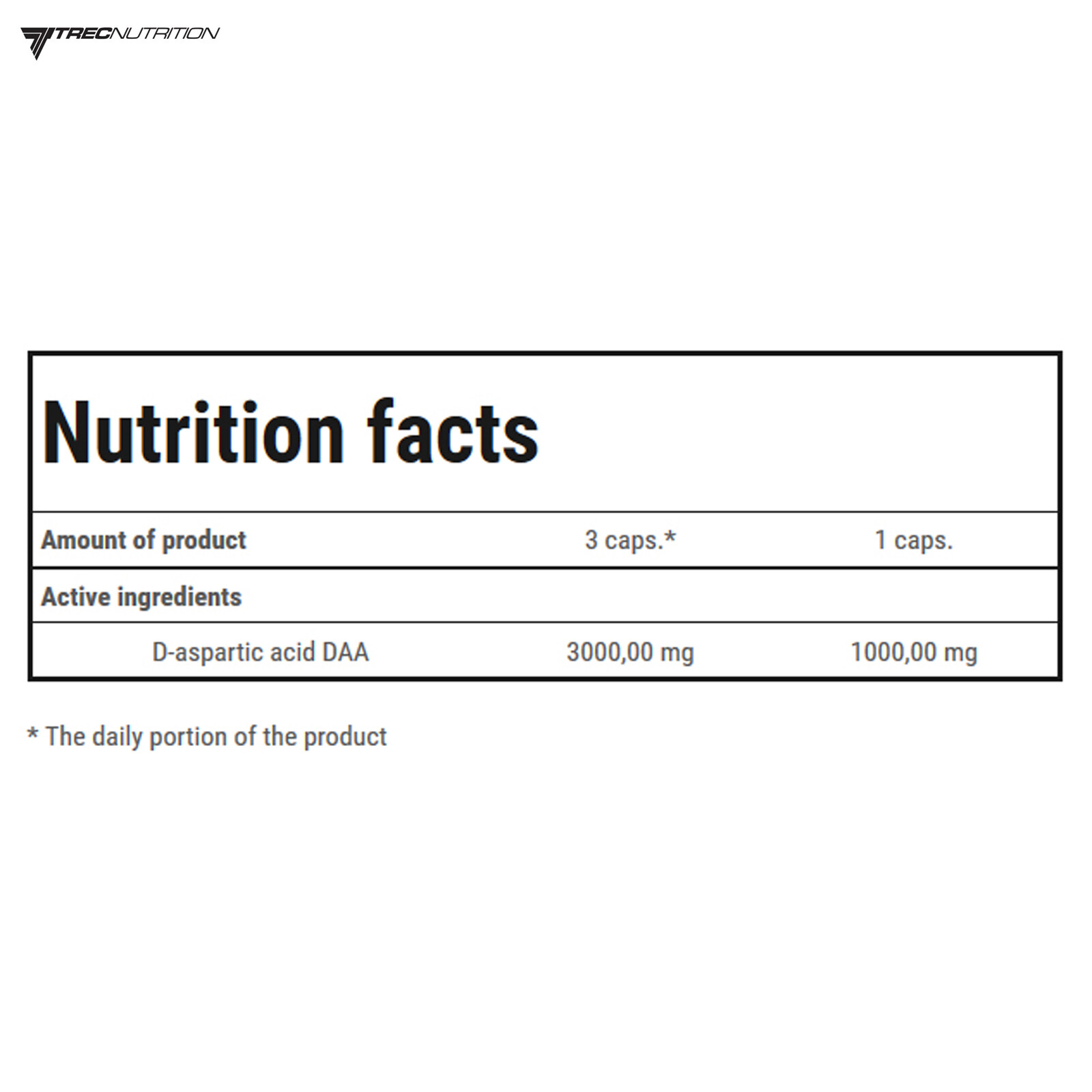 DAA ULTRA Pills D-Aspartic Acid Testosterone Booster Dietary Supplement ...