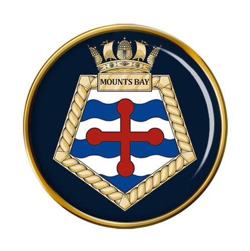 RFA Mounts Bay, Royal Navy Pin Badge | eBay Australia