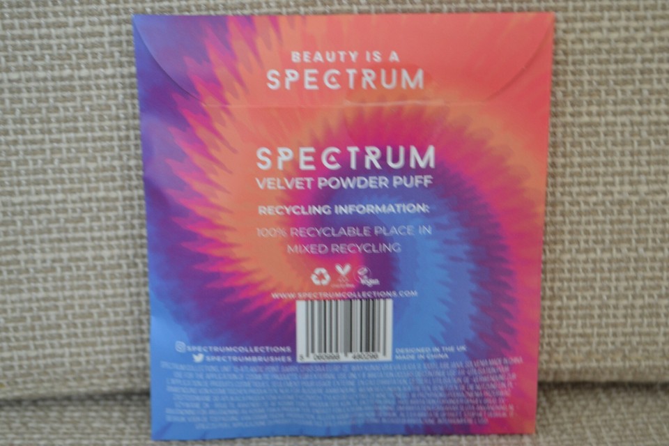 Sealed Spectrum Velvet Powder Puff travel size | eBay